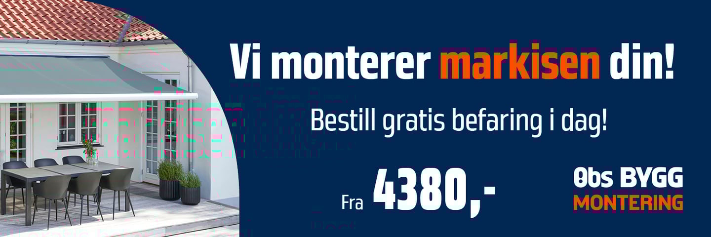 Markise | Obsbygg.no