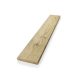 16x98 rektangulær impregnert furu kledning | Obsbygg.no