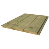 19x148 dobbelfals rettkant impregnert kledning | Obsbygg.no