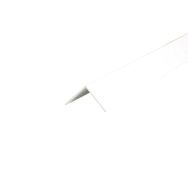 Vinkellist 25x025x2600mm, PVC svart | Obsbygg.no