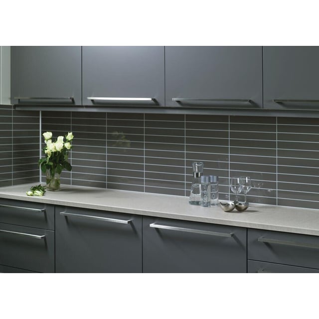 Fibo Kitchen Board Milano Anthracite 30x5 | Obsbygg.no