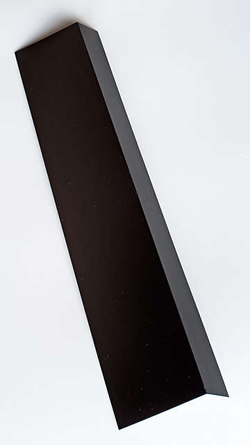 Verform sort 170 raft-/takfotbeslag | Obsbygg.no