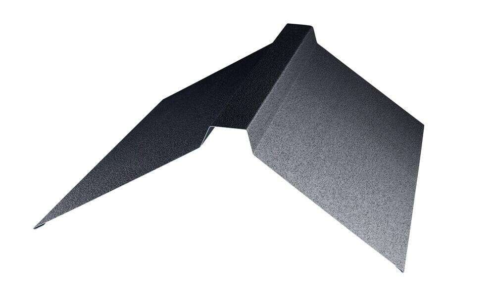 Verform sort mønekam TP-20 trapesplate | Obsbygg.no