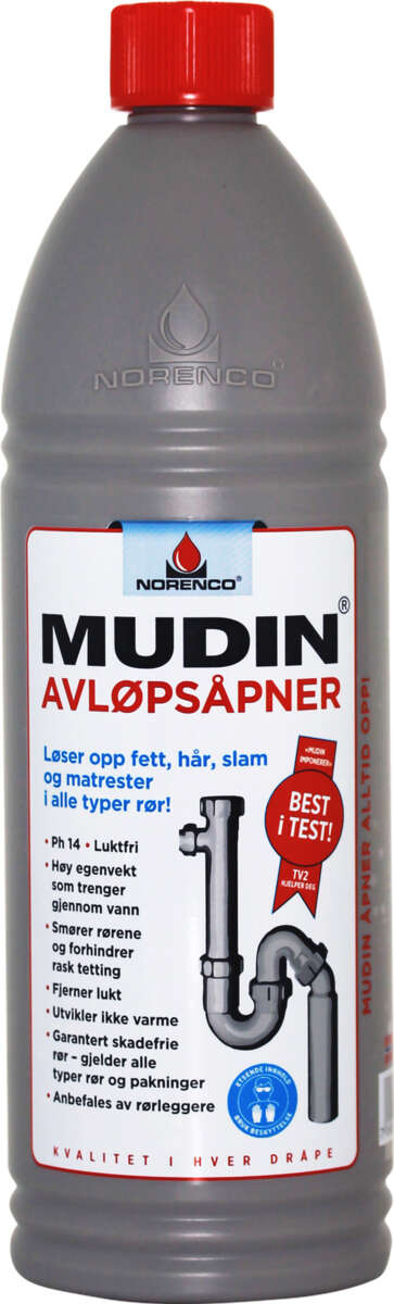 Mudin avløpsåpner | Obsbygg.no