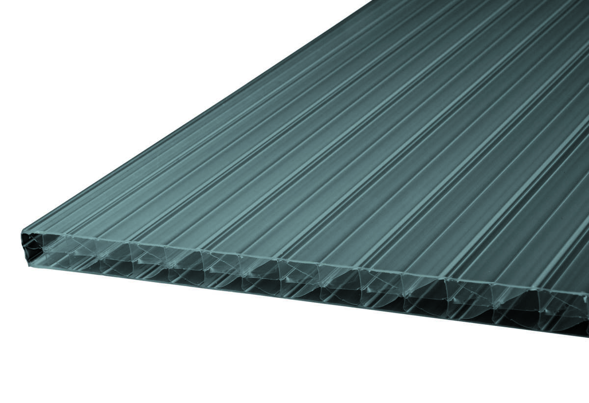 Plastmo Twinlite takplate 16mm sotet | Obsbygg.no