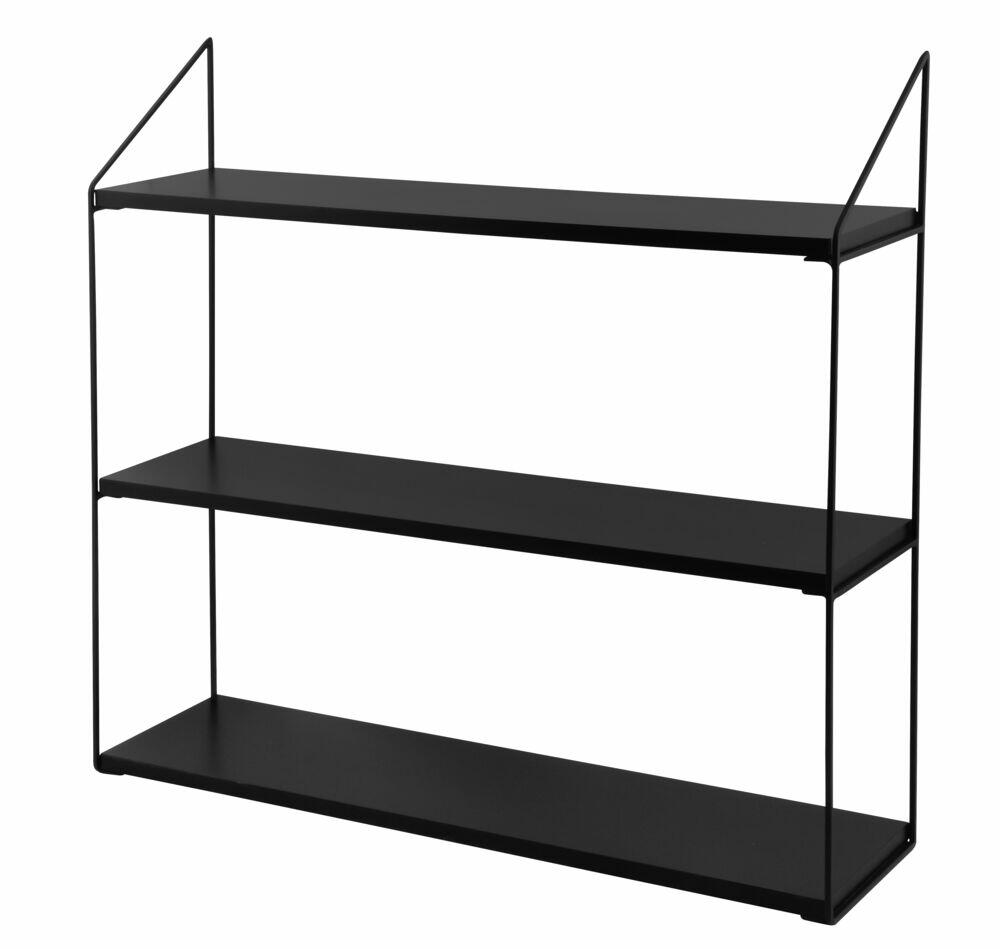 Day hylle, sort 60 cm | Obsbygg.no