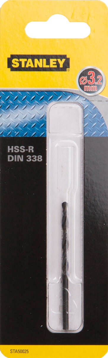 Stanley STA50025 Metallbor HSS-R 3.2MM | Obsbygg.no
