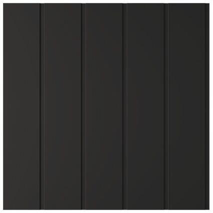 Huntonit Skygge vegg, Dempet Sort | Obsbygg.no