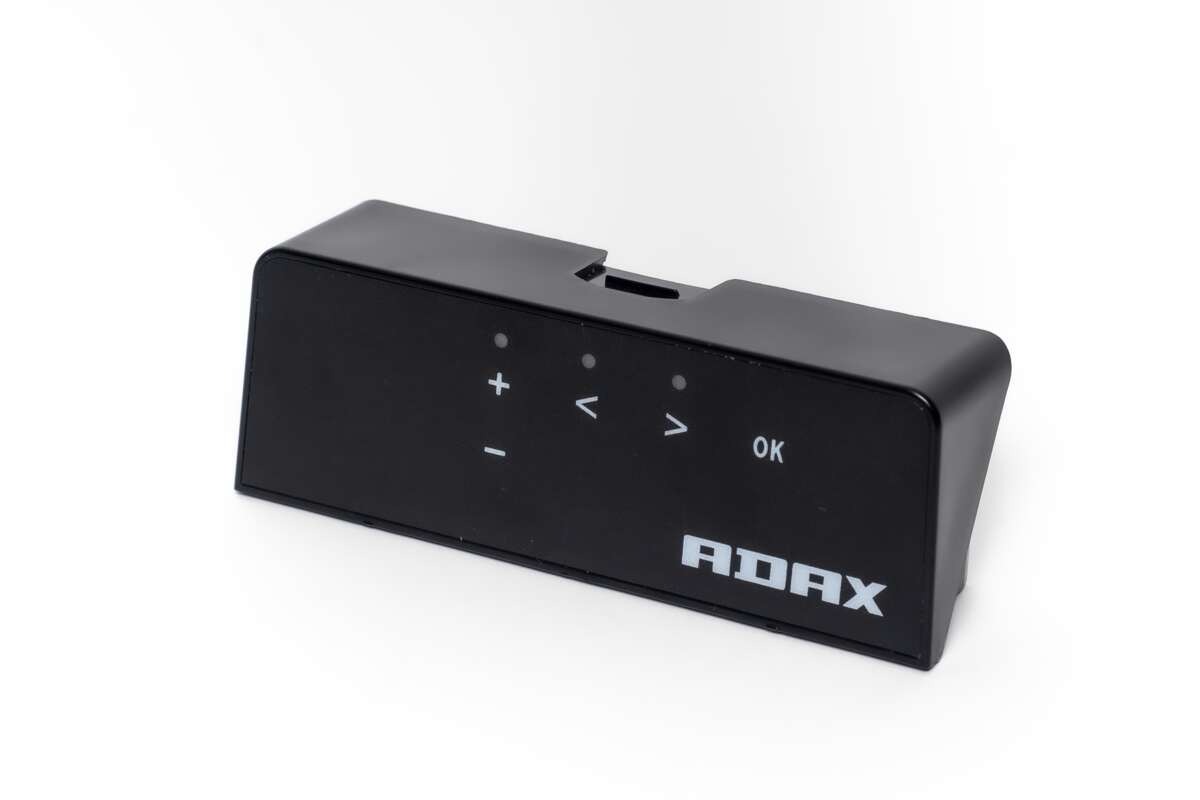 Adax DT Termostat Sort | Obsbygg.no