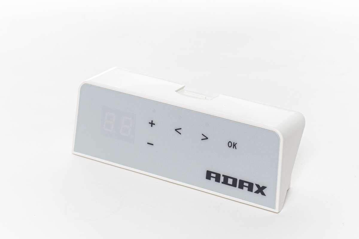 Adax DT Termostat hvit | Obsbygg.no
