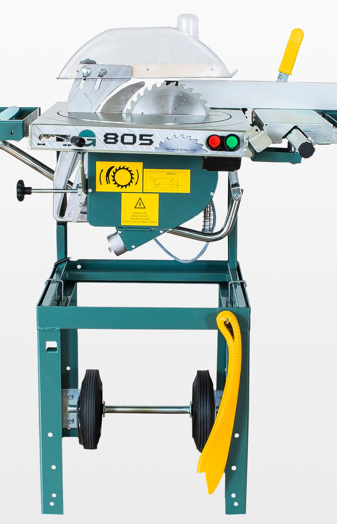 Ernex 805. 1,5 kW. 230V/-1 fas gjærsag | Obsbygg.no