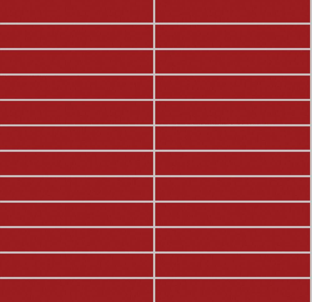 Fibo Kitchen Board Red Tile 30x5 | Obsbygg.no