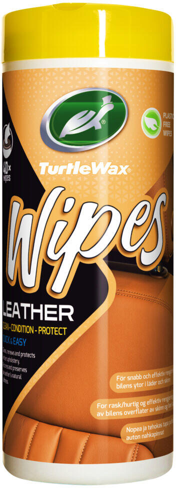 Turtle Wax leather wipes | Obsbygg.no