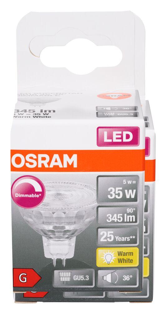 OSRAM LEDSPOT MR16 35 5WGU5,3D | Obsbygg.no