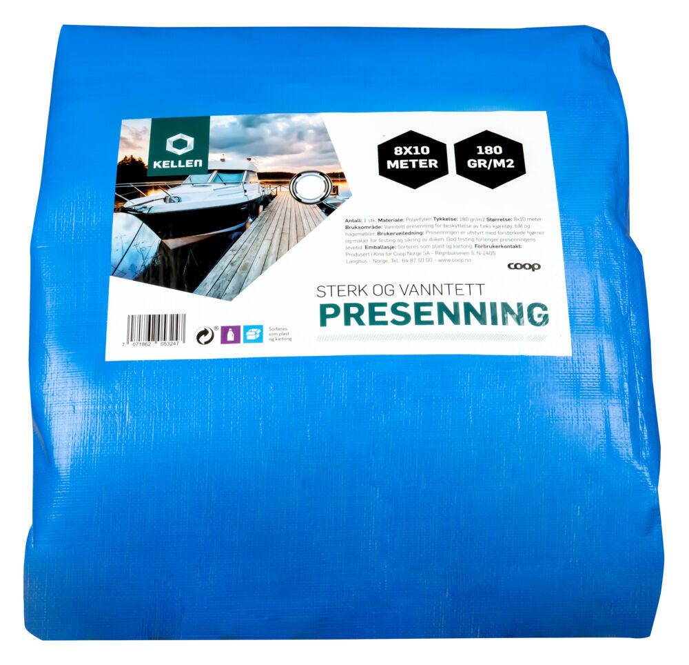 Kellen pressenning 180 gr | Obsbygg.no