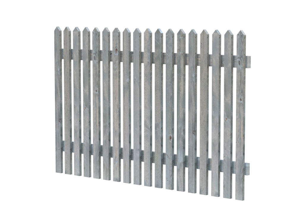 Hagegjerde Luise 180x100 cm impregnert vintage | Obsbygg.no