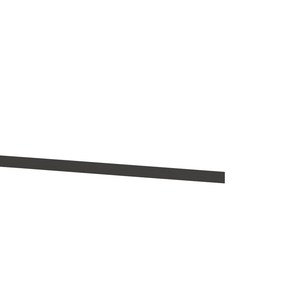 Elfa 900x300 mm graphite melaminhylle | Obsbygg.no