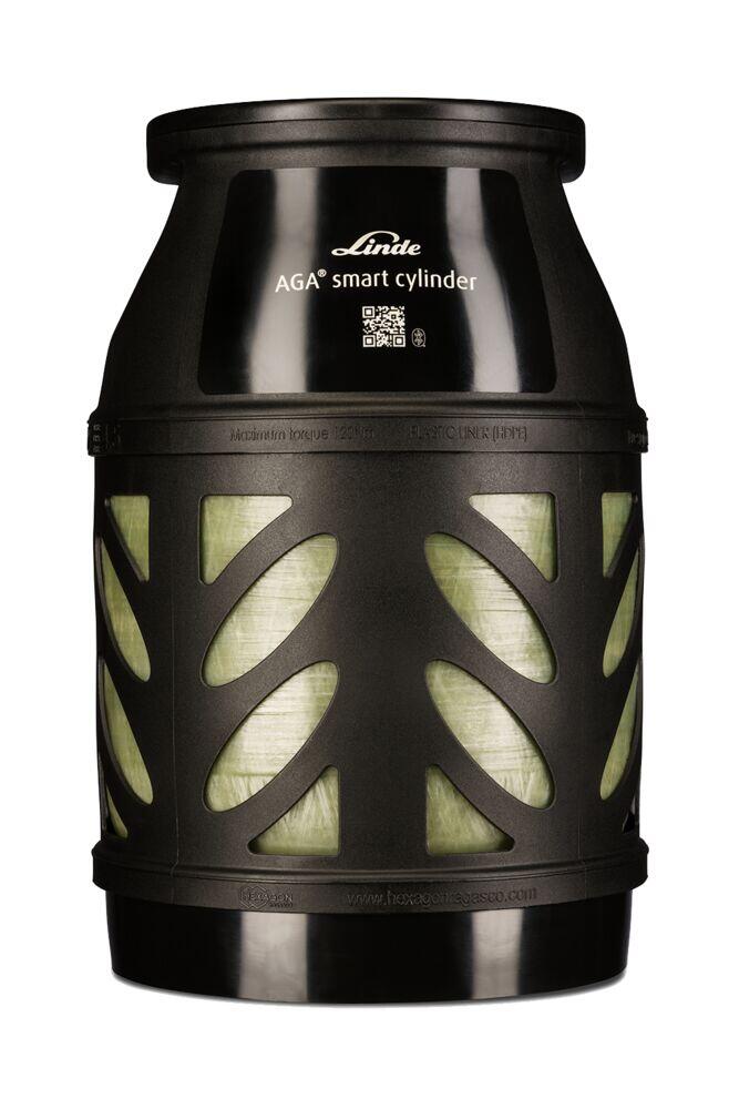 AGA SMART PROPAN KOMPOSITT HUSH 7,5 KG TOM FLASKE | Obsbygg.no