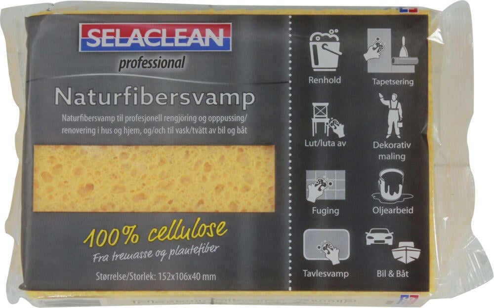 Svamp Seaclean naturfiber medium | Obsbygg.no