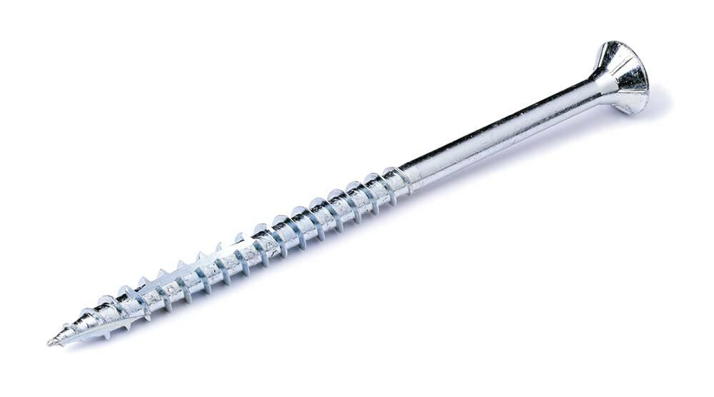 Megawood skrue sort 50 pr pk. | Obsbygg.no